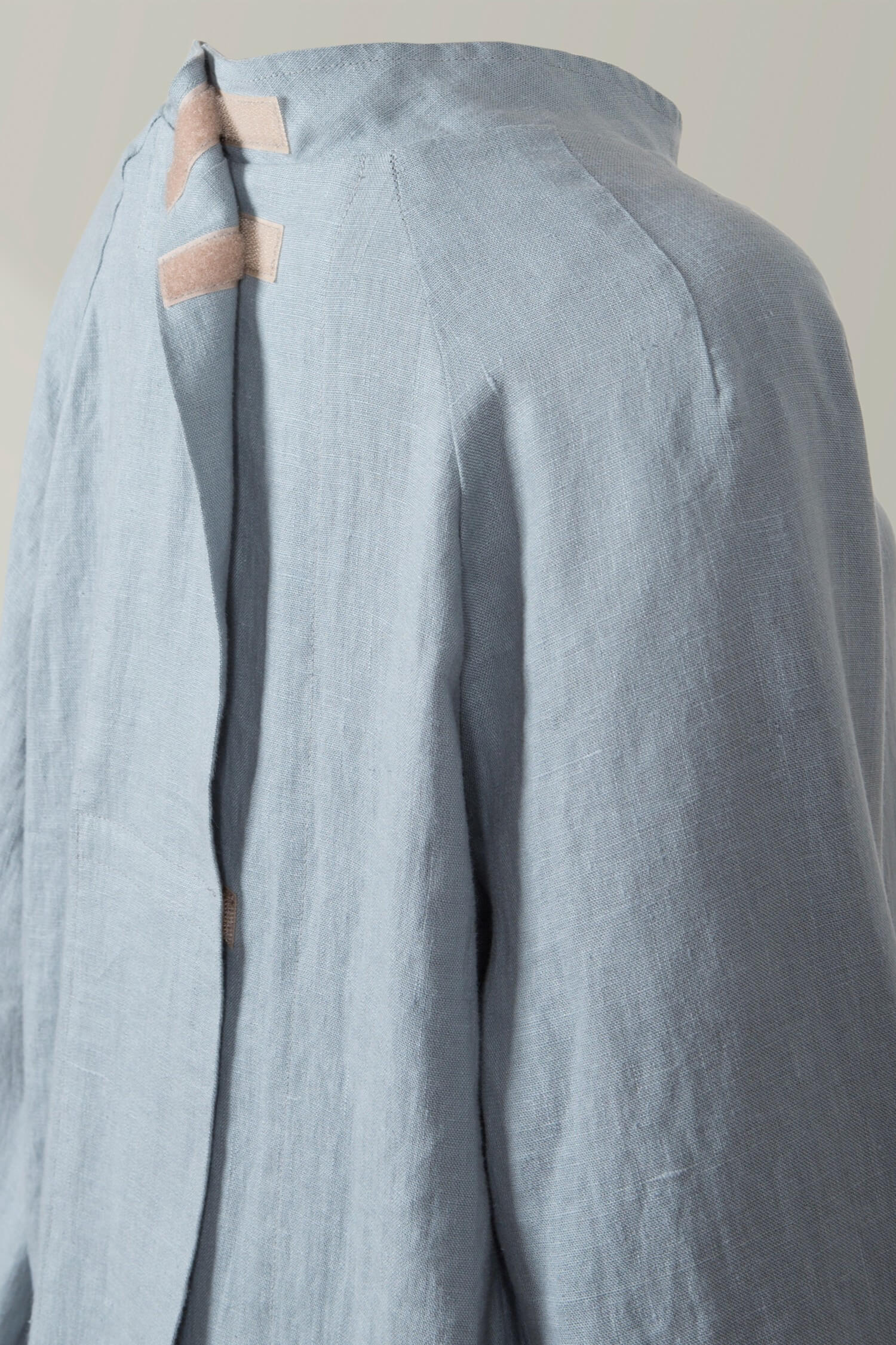 Edelweiss — Linen Burial Dress - Natural funeral clothing women